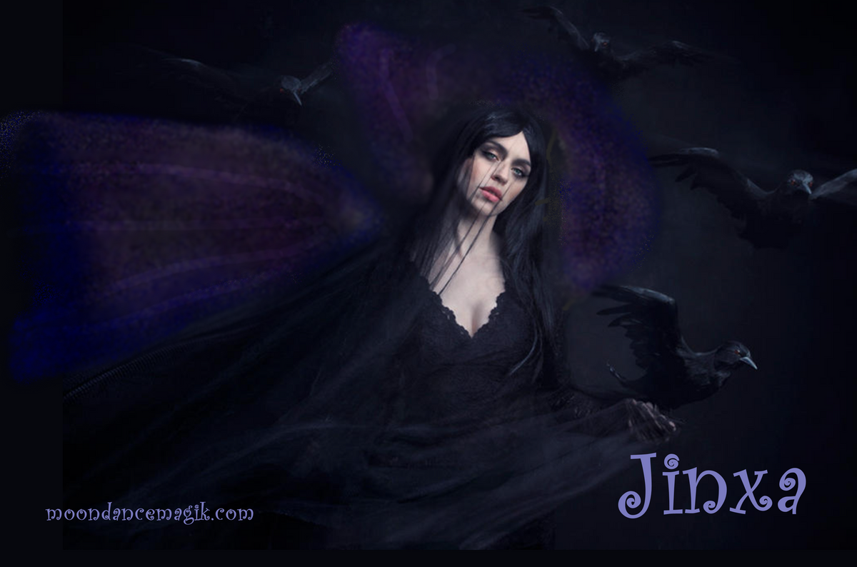 Jinxa the Fairy of Darkness - Remote Bridging – Moondance Magick